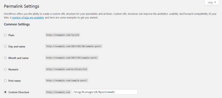 WordPress - How to Add '/blog/' Prefix in Blog Posts | WebHat